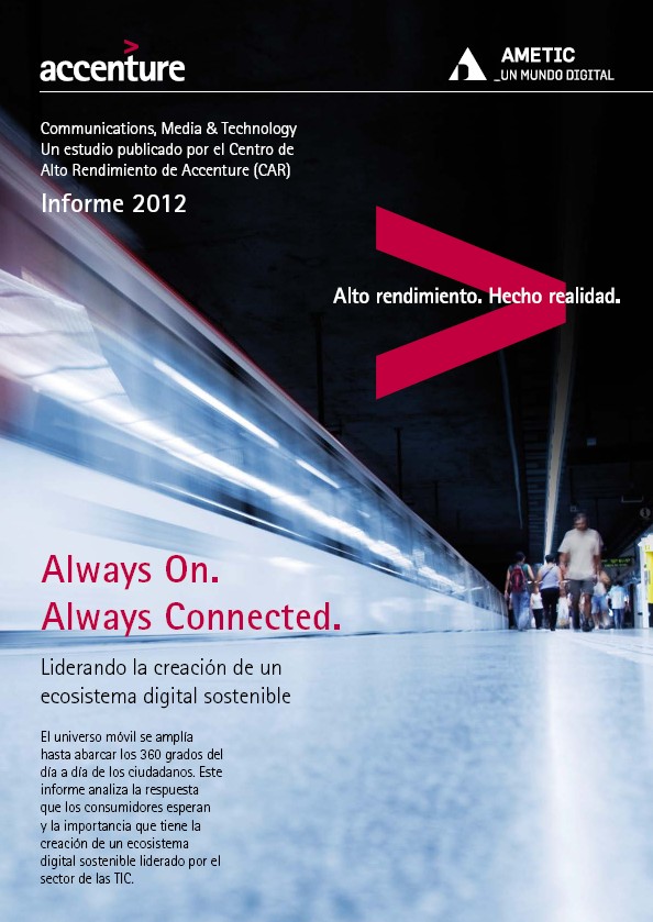 Estudio Always On. Always Connected – Ametic