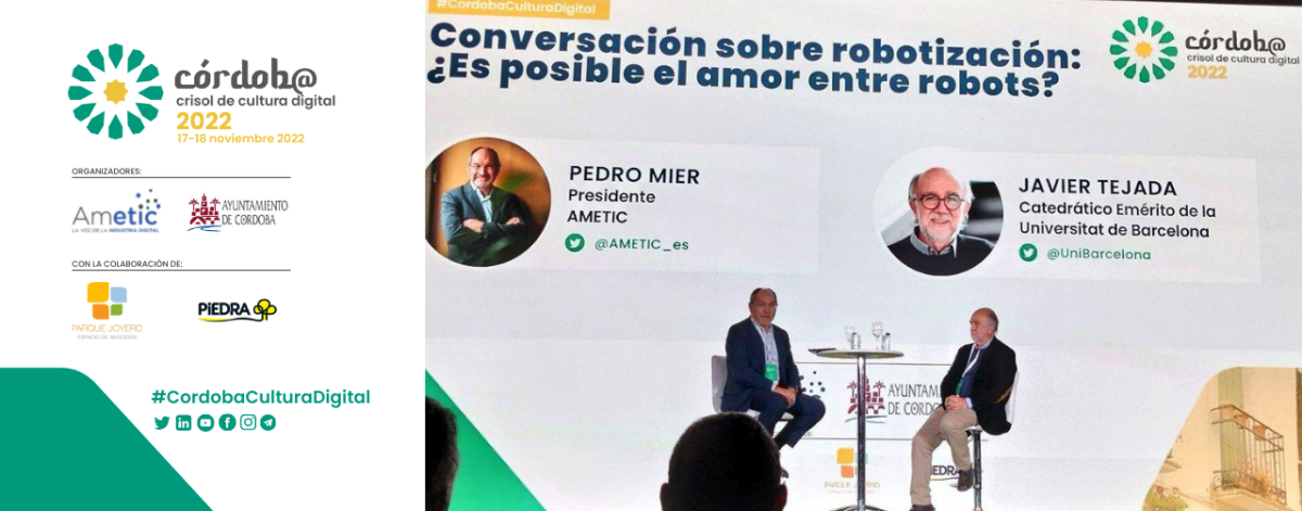 Pedro Mier, presidente de AMETIC, en la clausura del Congreso ‘Córdoba ...