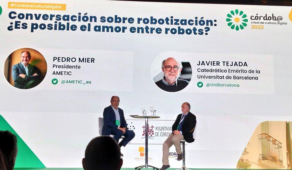 Pedro Mier, presidente de AMETIC, en la clausura del Congreso ‘Córdoba ...