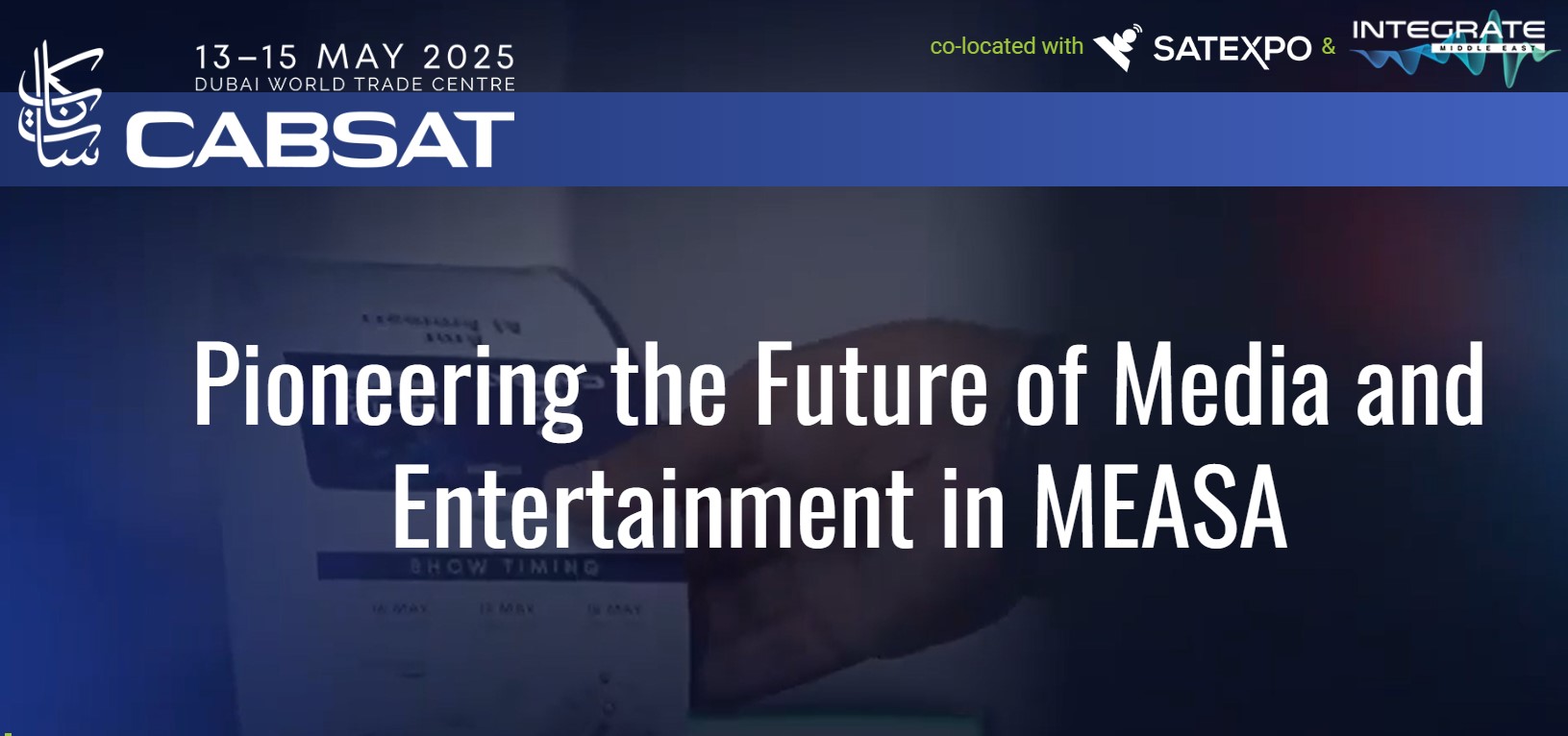 CABSAT Dubai 2025 -participación española y su internacionalización – Ametic